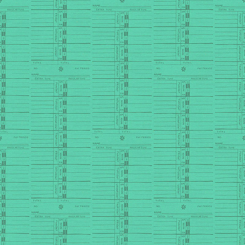 9 to 5 - Punch In - Teal