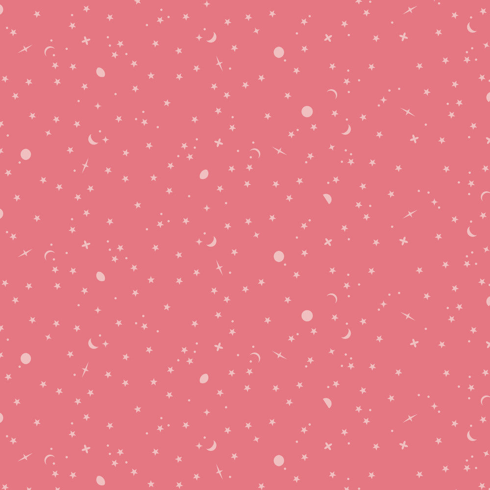 Tula Pink True Colors - Space Sprinkles - Sunburn