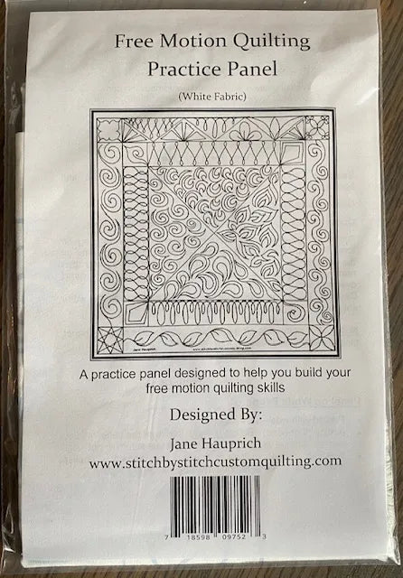 Free Motion Quilting Practice Panel I