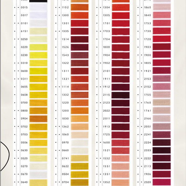 Madeira Thread Color List